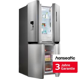 Hanseatic Multi Door "HCD17884EI", Energieeffizienz: E (A-G), silber (edelstahlfarben), B:83,3cm H:177,5cm T:74cm, K&uuml;hlschr&auml;nke, inkl. 3 Jahre Herstellergarantie, Topseller