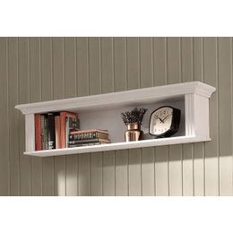 Wandregal OTTO HOME "Teresa, Regal, Wandboard", wei&szlig;, B:120cm H:26cm T:23cm, Massivholz, Regale, Wandregal, Breite 120 cm, aus massiver Kiefer, FSC-zertifiziert