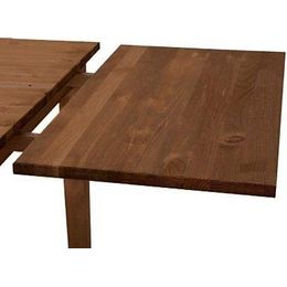 Ansteckplatte OTTO HOME "Danuta", braun (dunkelbraun), B:45cm H:2,4cm T:90cm, Ansatztischplatten, aus massiver Kiefer, Breite 45 cm, FSC-zertifiziert