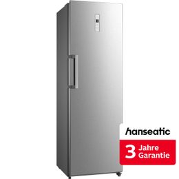 Hanseatic Gefrierschrank "HGS18560CNFCI", Energieeffizienz: C (A-G), silber (silberfarben), B:59,5cm H:185cm T:64,4cm, Gefrierschr&auml;nke, inkl. 3 Jahre Herstellergarantie