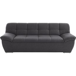 2-Sitzer DOMO collection "Lagoa, moderne Sitzheftung, bequem & komfortabel, Breite 211cm", grau (anthrazit), B:211cm H:76cm T:96cm, Sofas, frei im Raum stellbar, in gro&szlig;er Farbauswahl