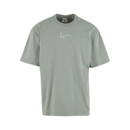T-Shirt Karl Kani "Karl Kani Small Signature Essential Tee", Jungen, Gr. L, gr&uuml;n, 100% Baumwolle, bedruckt, oversize, Rundhals, Shirts T-Shirt