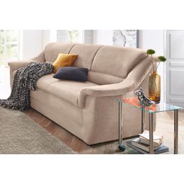 3-Sitzer DOMO collection "Lale formsch&ouml;nes und komfortables Sofa, zeitlos und elegant", beige (natur), B:198cm H:88cm T:93cm, Microfaser PRIMABELLE (100% Polyester);Struktur grob (85% Polyester, 15% Polyacryl);Struktur (100% Polyester), Sofas, optimal f&uuml;r kleinere R&auml;ume