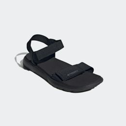 Outdoorsandale adidas terrex "HYDROTERRA LIGHT", Damen, Gr. 46, schwarz (core schwarz, core schwarz, grau four), Textil, Schuhe Outdoorsandale