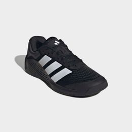 Trainingsschuh adidas Performance "DROPSET 4 TRAINER M", Herren, Gr. 47, core schwarz, ftwr wei&szlig;, lucid rot, Synthetik, Textil, Schuhe