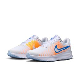 Laufschuh Nike "Run Defy", Herren, Gr. 41, wei&szlig; (wei&szlig;, blau crystal, topaz gold), Synthetik, Textil, Schuhe Laufschuh