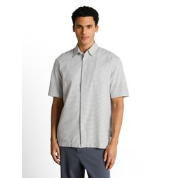 Kurzarmshirt Tom Tailor Denim, Jungen, Gr. L, wei&szlig; blau horizontal stripe, Single Jersey, Obermaterial: 100% Baumwolle, gestreift, relaxed fit normal, ohne Ausschnitt, Shirts, mit Streifen Muster