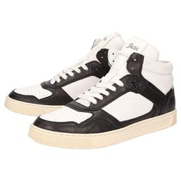 Schn&uuml;rstiefelette Sioux "Tedroso-705", Damen, Gr. 42UK8, schwarz, Obermaterial: 100% Lammnappaleder LANA. 100% Gummi rubber., Schuhe Schn&uuml;rstiefelette