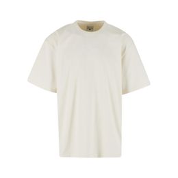 Kurzarmshirt Karl Kani "Karl Kani Herren", Jungen, Gr. L, beige (sanftes wei&szlig;), 100% Baumwolle, unifarben, normal, Rundhals, Shirts