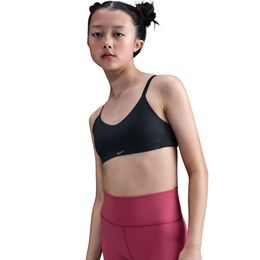 Sport-BH Nike "G NK ALATE BRA", M&auml;dchen, Gr. L, N-Gr, wei&szlig;, neutral, Obermaterial: 74% Polyester, 26% Elasthan, BHs Sport-BH, f&uuml;r Kinder und Jugendliche, sportlicher Stil, bequeme Passform