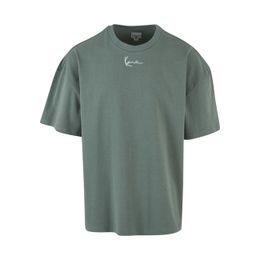 T-Shirt Karl Kani "Karl Kani Herren", Jungen, Gr. M, dusty gr&uuml;n, 100% Baumwolle, unifarben, normal, Rundhals, Shirts T-Shirt