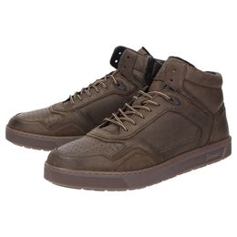 Schn&uuml;rstiefelette Sioux "Tedroso-705", Damen, Gr. 41 (UK 7), braun (dunkelbraun), Obermaterial: 100% Kalbsleder CAL. 100% Gummi rubber., Schuhe Schn&uuml;rstiefelette