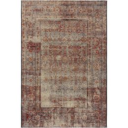 benuta Nest Outdoorteppich, Mehrfarbig, Textil, Orientalisch, Rechteckig, 80x165 cm, Oeko-Tex&reg; Standard 100, wasserabweisend, Teppiche & B&ouml;den, Teppiche, Outdoorteppiche