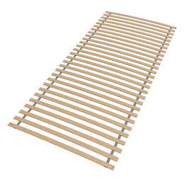 Sleepneo Rollrost, Buche, Holz, Buche, 120x200 cm, Blauer Engel, Mittelgurt, nicht verstellbar, Schlafzimmer, Lattenroste, Rollroste