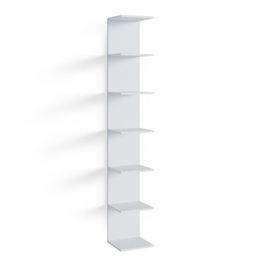 VICCO Wandregal, Wei&szlig;, Holzwerkstoff, 6 F&auml;cher, Rechteckig, 30x190x28 cm, Wohnzimmer, Regale, Wandregale