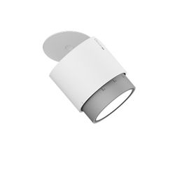 Occhio lu&igrave; alto VOLT Z Wei&szlig; matt/Chrom matt 2700K CRI 97H: 11,3cm, (Kopf) &Oslash;: 9,4cm