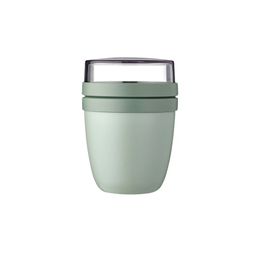 Mepal Lunchpot "To Go" Ellipse gr&uuml;n Kunststoff Ma&szlig;e (cm): H: 12,8 &Oslash;: 9.1 &raquo; H&ouml;ffner