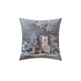 H&ouml;ffner Kissen Weihnachten &brvbar; mehrfarbig &brvbar; Ma&szlig;e (cm): B: 40 &raquo; H&ouml;ffner