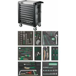 Stahlwille Werkstattwagen 95/8 A mit 222 tlg. Premium-Werkzeugsatz 95/222QR