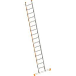 Layher Stufenanlegeleiter TOPIC 1042 - 16 Stufen mit TRA