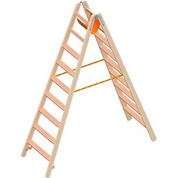 Layher Holz-Stehleiter 1020 mit Stufen 2X9