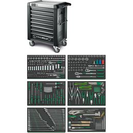 Stahlwille Werkstattwagen 95/8 A mit 349 tlg. Premium-Werkzeugsatz 95/349QR