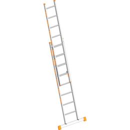 Layher Schiebeleiter TOPIC 1035 - 2X8 Sprossen mit Traverse