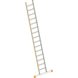 Layher Stufenanlegeleiter TOPIC 1042 - 15 Stufen mit TRA
