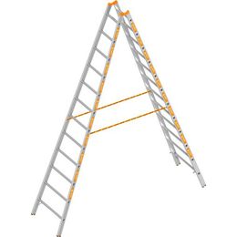Layher Sprossen-Stehleiter TOPIC 1039 - 2X12 Sprossen