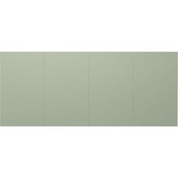 Chameleon Design XXL-Whiteboard Sharp Wall, HxT 1980 x 10 mm, rahmenlos, Breite 3920 mm, gr&uuml;n