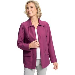 Damen Jacke mit Raffungen im Vorderteil erika, Gr&ouml;&szlig;e 52