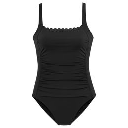 Lascana Damen Badeanzug, schwarz, Gr&ouml;&szlig;e 38D