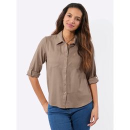 Flanellbluse