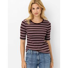 Brax Damen Shirt Style CARINA S blackberry violet, dunkles lila, Gr. 40