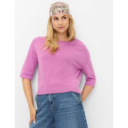 Brax Damen Pullover Style NIA bright purple, Rosa, Gr. 48