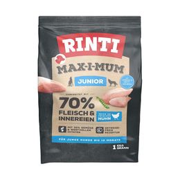 Rinti Max-i-Mum Junior Huhn Hunde-Trockenfutter hoher Fleischanteil 1kg