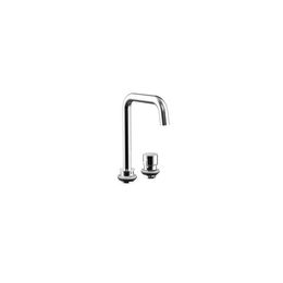Emco Evo Waschtisch-2-Loch-Armatur 958300102 chrom, mit Dreh-/Kipphebel, passend zu Waschtisch 9577 114 62