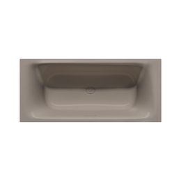 Kaldewei CONODUO NUIO DUO 818 Badewanne 281805300671 200x100cm, Schallschutz, warm grey 60