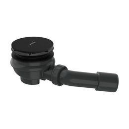 Hansgrohe AXOR Staro Komplettset 42542670 Ablaufgarnitur f&uuml;r Duschwanne, mattschwarz