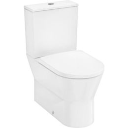 Hansgrohe EluPura Original S Stand WC Set 60346450 AquaChannel Flush mit Sp&uuml;lkasten und WC Sitz mit SoftClose und QuickRelease, wei&szlig;