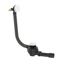 Hansgrohe AXOR Exafill Komplettset 42540700 Wanneneinlauf, Ab- und &Uuml;berlauf f&uuml;r Badewanne, mattwei&szlig;