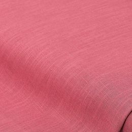 buttinette Baumwoll-Leinen-Mischgewebe "Natural", rosa