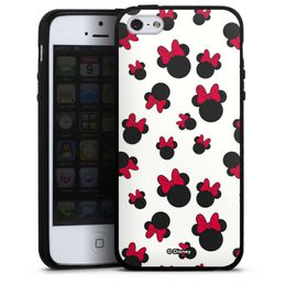 DeinDesign iPhone SE (2016-2019) Handy Silikon H&uuml;lle Case schwarz Handyh&uuml;lle Official Licensed Product Disney Minnie Mouse