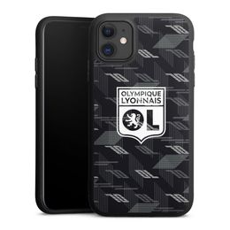 DeinDesign iPhone 11 Handy Premium Silikon H&uuml;lle Handyh&uuml;lle schwarz Case Ol Olympique Lyonnais Official Licensed Product Silikon Premium Case
