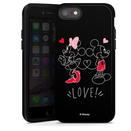 DeinDesign iPhone SE (2020) Handy Panzer Handyh&uuml;lle robuste Outdoor H&uuml;lle Schutzh&uuml;lle gl&auml;nzend Disney Love Tough Case