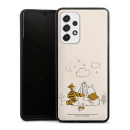 DeinDesign Galaxy A33 5G Handy Slim Case extra d&uuml;nn Silikon Handyh&uuml;lle schwarz H&uuml;lle Winnie The Pooh Official Licensed Product Disney Silikon Slim Case
