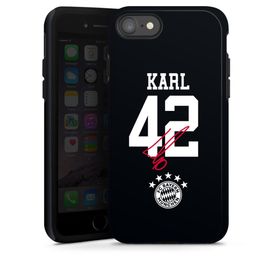 DeinDesign iPhone SE (2020) Handy Panzer Handyh&uuml;lle robuste Outdoor H&uuml;lle Schutzh&uuml;lle gl&auml;nzend Merchandise Lennart Karl Fc Bayern M&uuml;nchen Tough Case