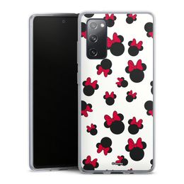 DeinDesign Galaxy S20 FE 5G Handy Silikon H&uuml;lle Case transparent Handyh&uuml;lle Official Licensed Product Minnie Mouse Disney Silikon Case