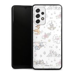 DeinDesign Galaxy A33 5G Handy Slim Case extra d&uuml;nn Silikon Handyh&uuml;lle schwarz H&uuml;lle Disney Dumbo Bambi Silikon Slim Case
