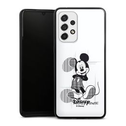 DeinDesign Galaxy A33 5G Handy Slim Case extra d&uuml;nn Silikon Handyh&uuml;lle schwarz H&uuml;lle Official Licensed Product Mickey Mouse Disney Silikon Slim Case